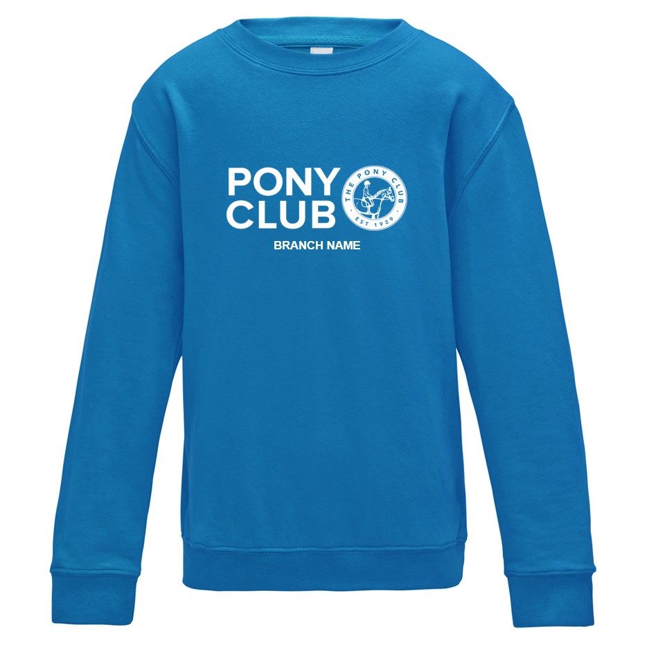 Pony Club Children's Sweatshirt - The Embroidery Shed